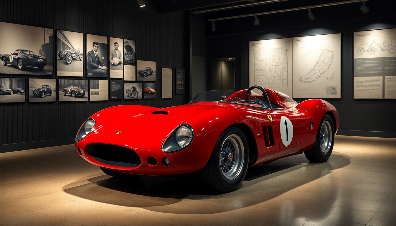 The history of the Ferrari, a legendary car